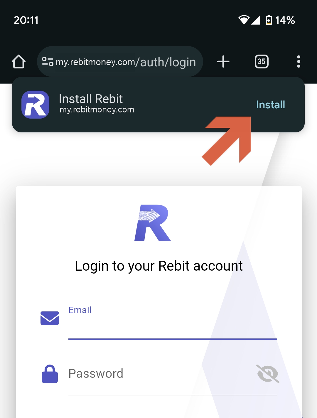 Install Rebit App on Android, iOS, and Desktop - Blog - Rebit Money ...